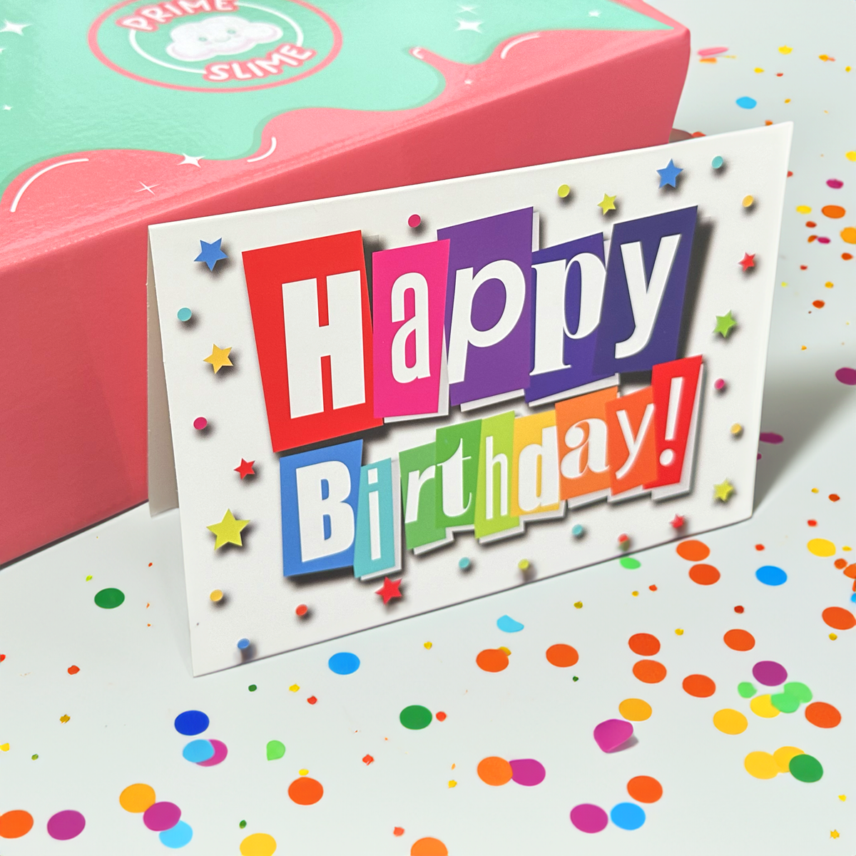 Personalized Birthday Card – Prime Slime – Feel The Fun!